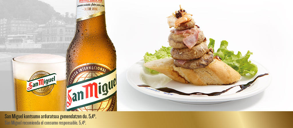 CHAMPI A LA PLANCHA - BAR TXISTU - IV RUTA DEL PINTXO DE SAN SEBASTIÁN ...