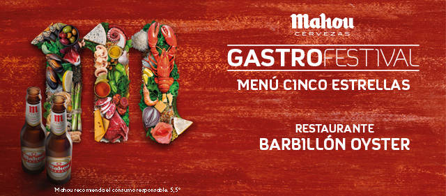 BARBILLÓN OYSTER - BARBILLÓN OYSTER - GASTROFESTIVAL 2017 MENÚS CINCO ...