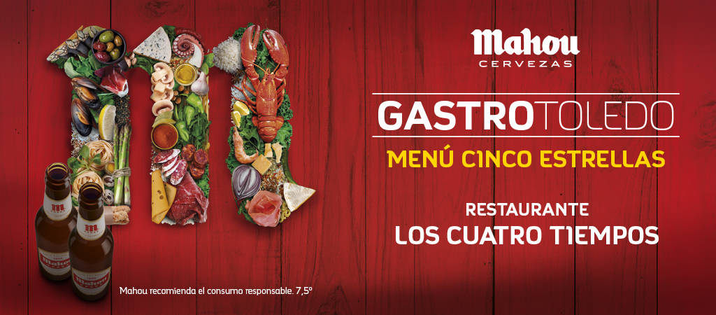 LOS CUATRO TIEMPOS - LOS CUATRO TIEMPOS - GASTROTOLEDO MENÚ CINCO ...