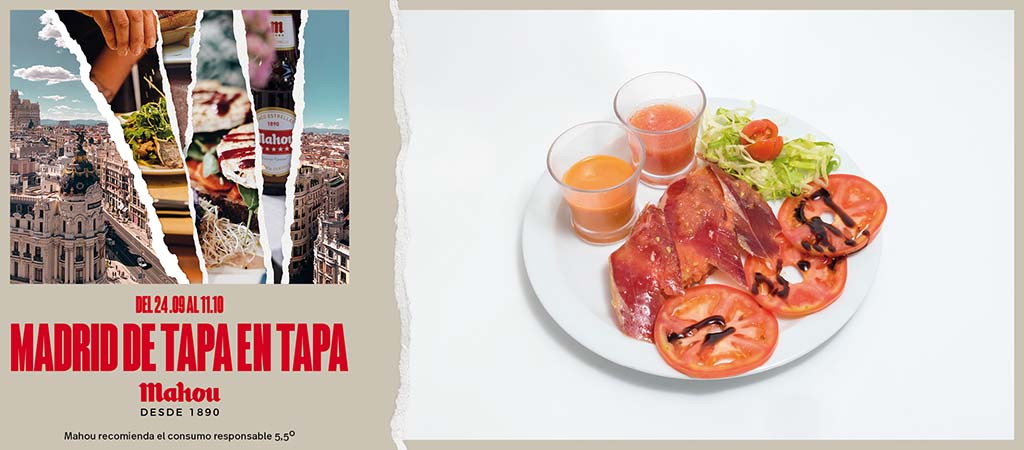 PAN TUMACA CON JAMÓN IBÉRICO - TINEO - MADRID DE TAPA EN TAPA - MADRID ...